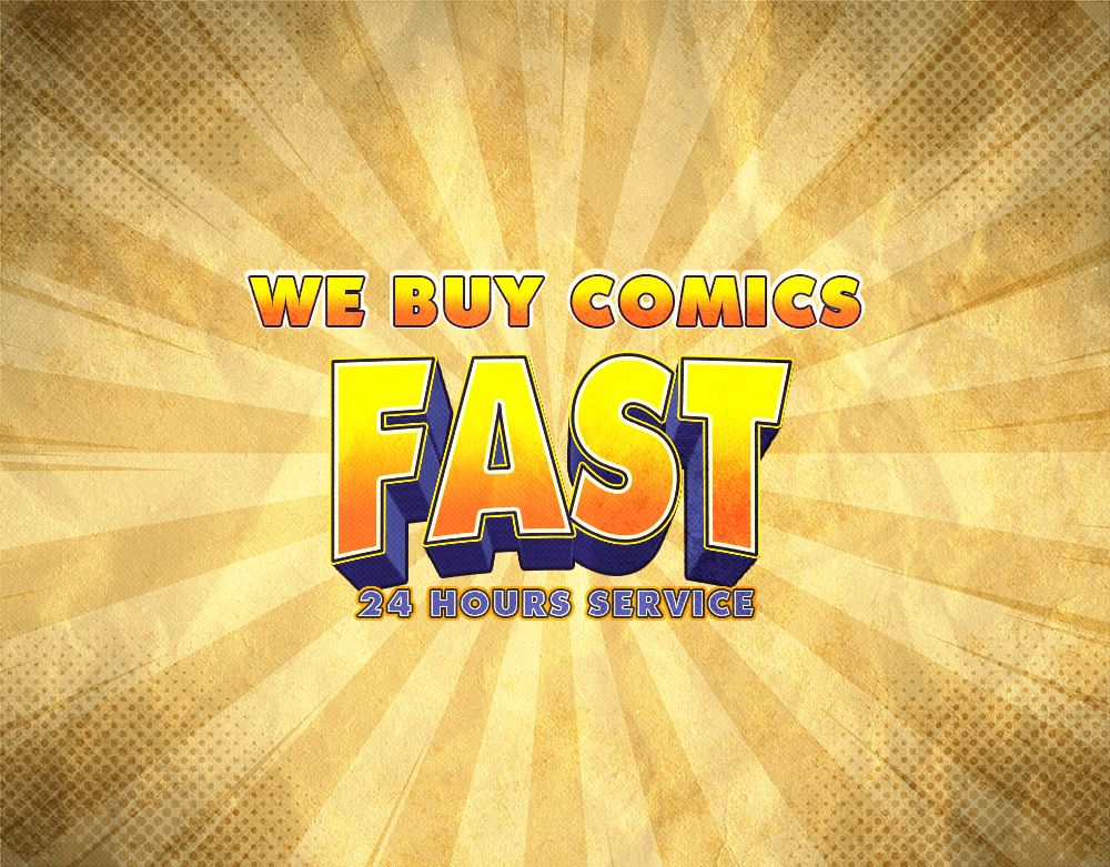 We buy comics locally pick up no need to ship